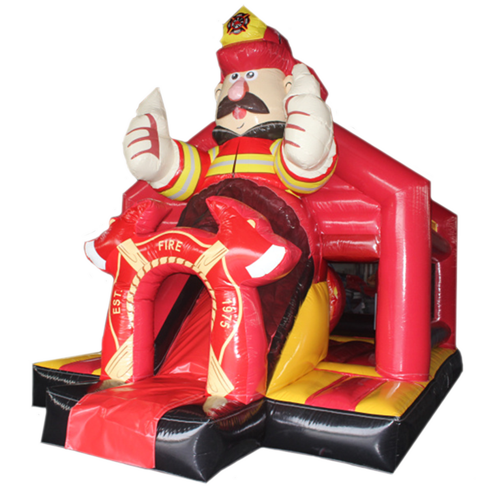 Fframe Midi Pompiers Chateau Gonflable – Boing Gonflables